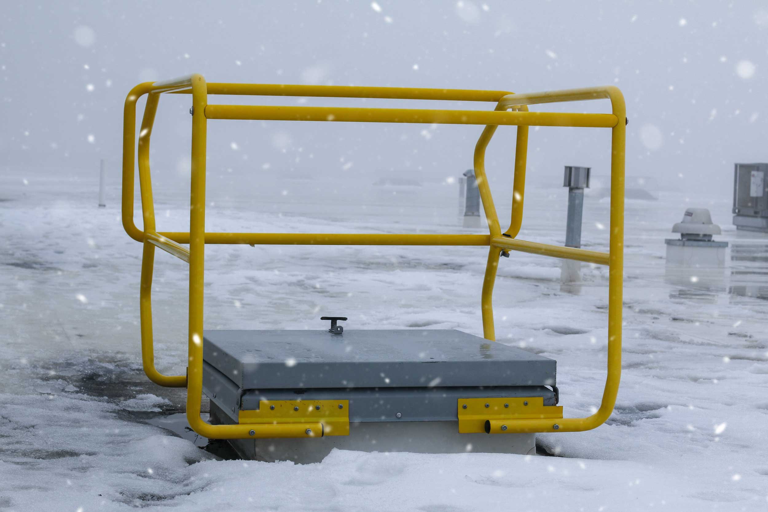 Why Roof Hatches Are One of the Most Dangerous Fall Hazards on a Roof