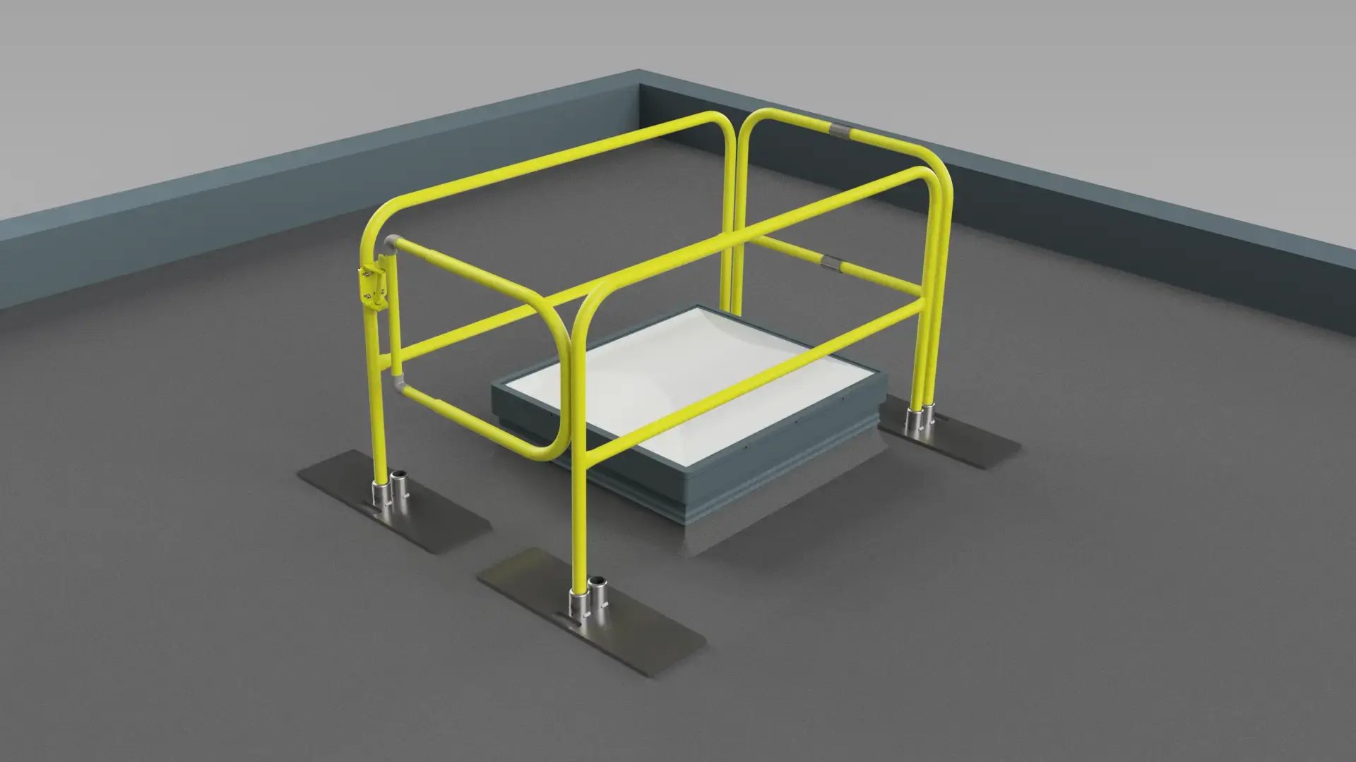 Roof Hatch Guardrail