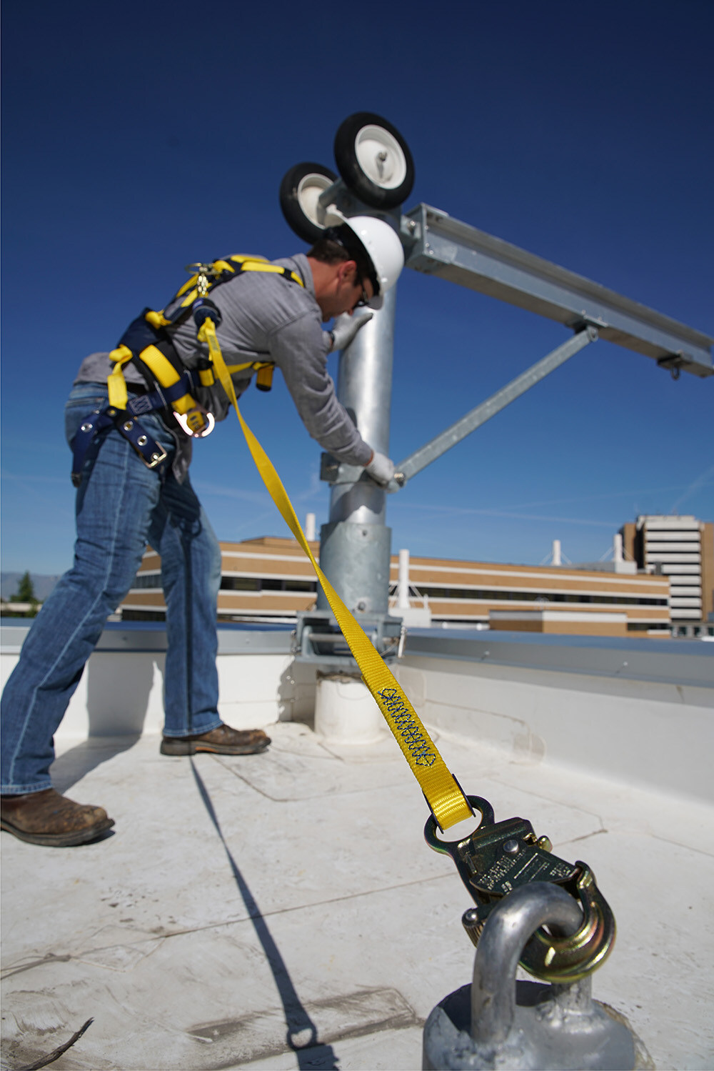 Window Washing Davits | Diversified Fall Protection