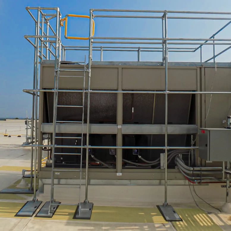 Cooling Tower Fall Protection Systems