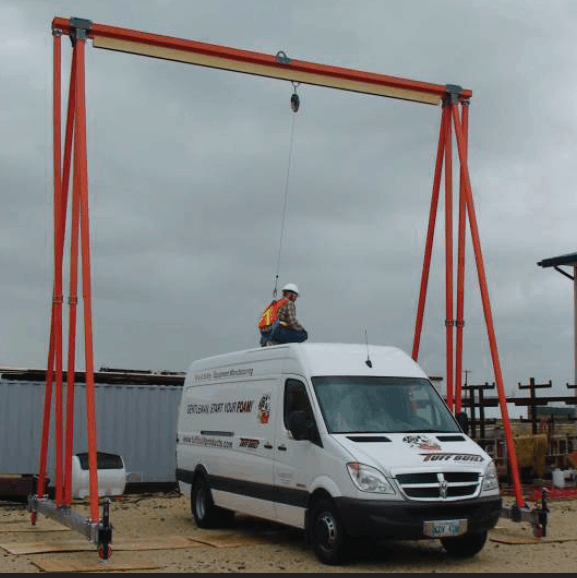 Mobile A-Frame Fall Arrest System | Diversified Fall Protection