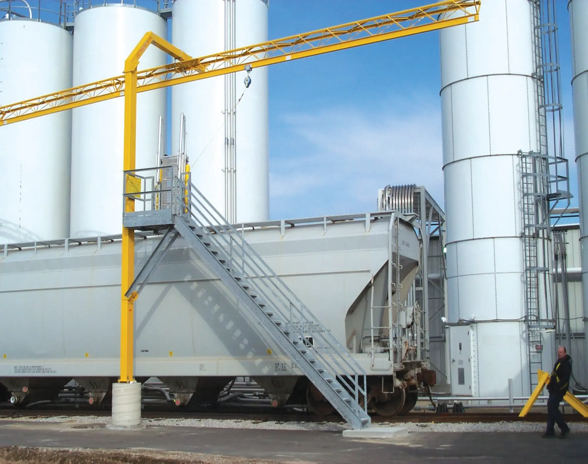 OSHA-Compliant Rigid Rail Fall Protection Systems