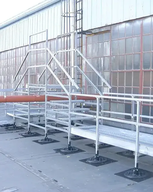 Rooftop Walkways & Crossovers | Diversified Fall Protection