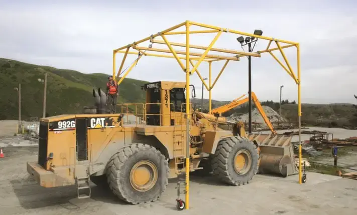 Portable Quad Frame Fall Arrest Systems | Diversified Fall Protection