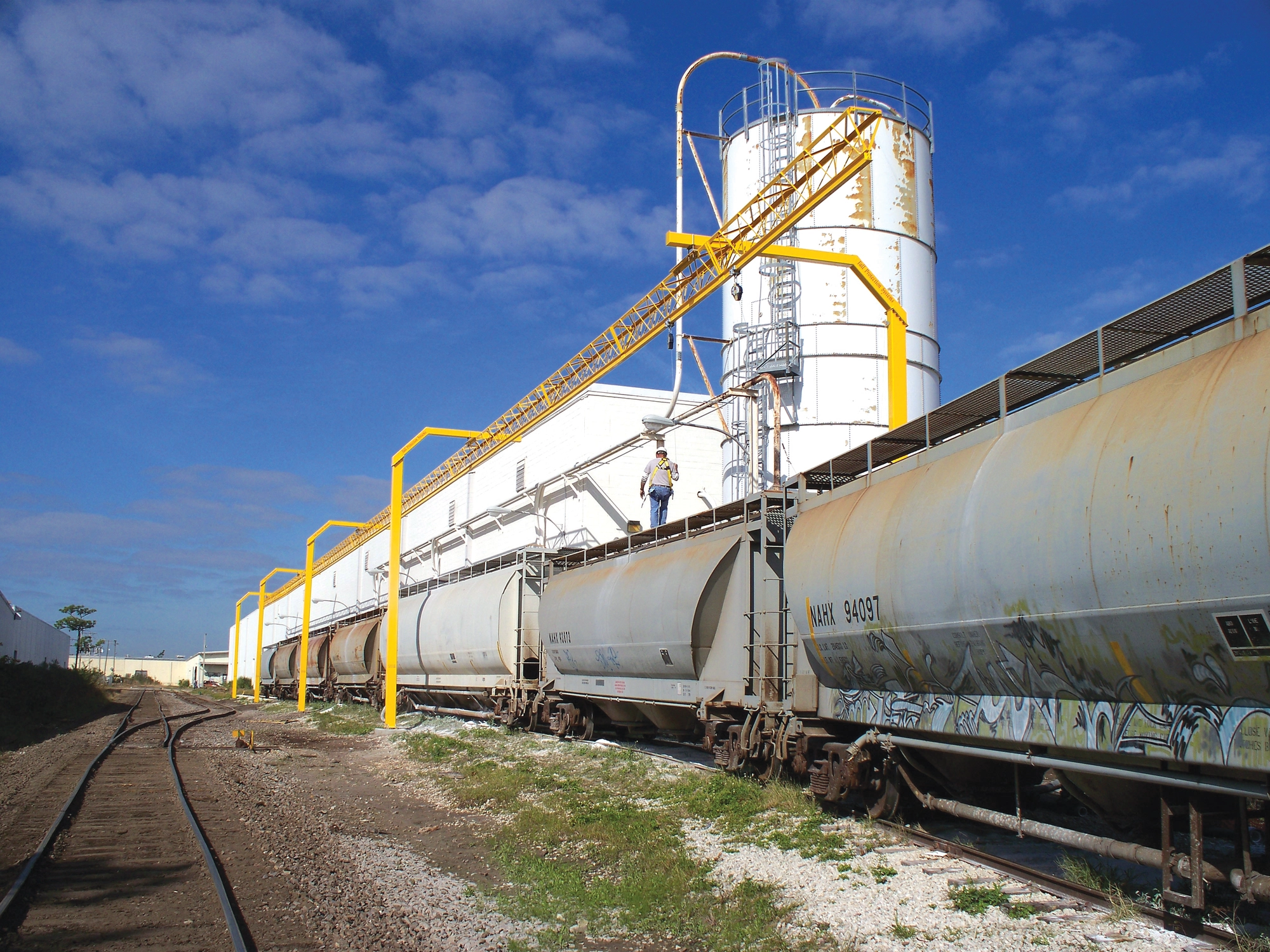 Railcar & Tanker Car Fall Protection Systems | Diversified Fall Protection