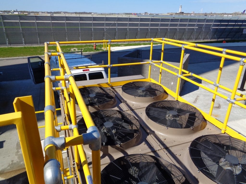 HVAC Fall Protection Systems