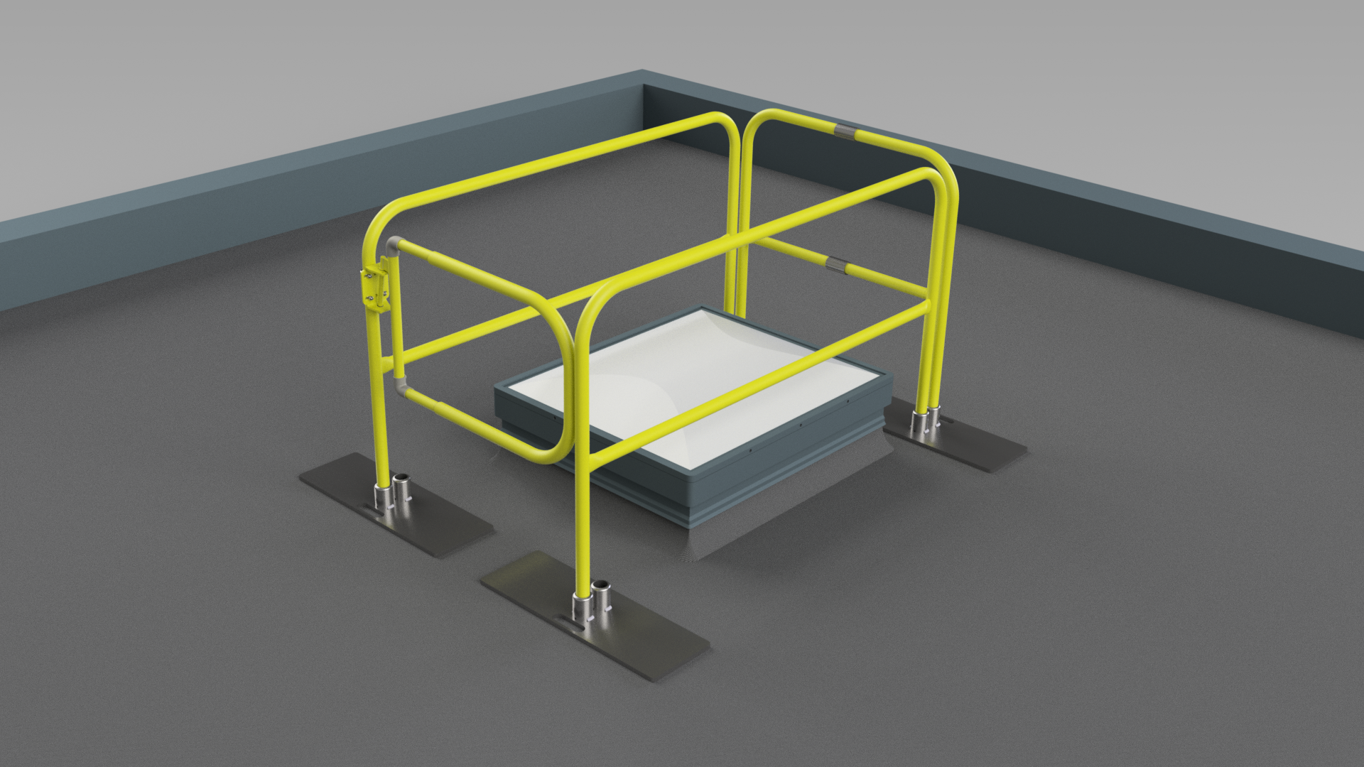 Roof Hatch Guardrail