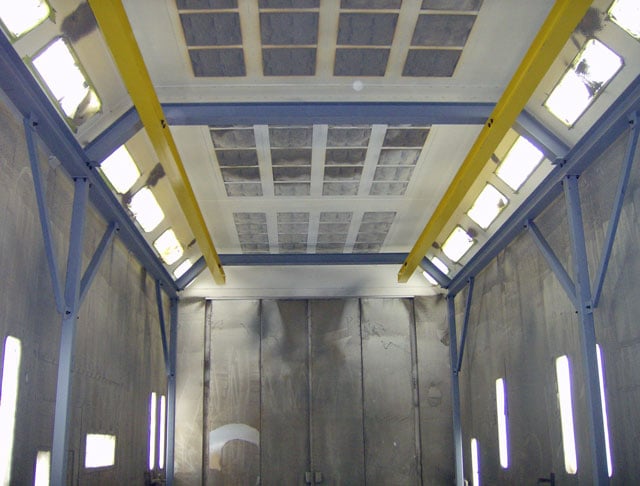 Paint Booth & Blast Booth Fall Protection | Diversified Fall Protection