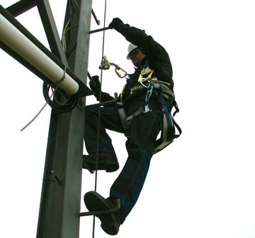 Power Transmission Fall Protection Systems | Diversified Fall Protection