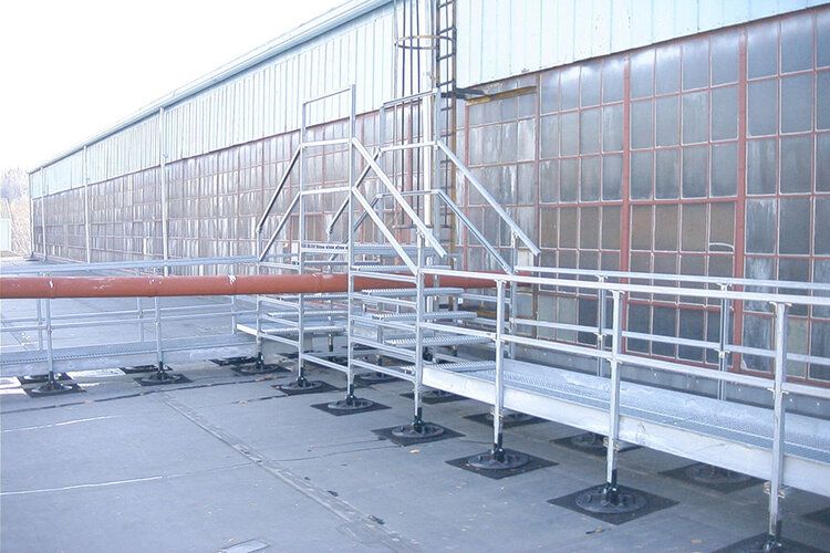 Rooftop Walkways & Crossovers | Diversified Fall Protection