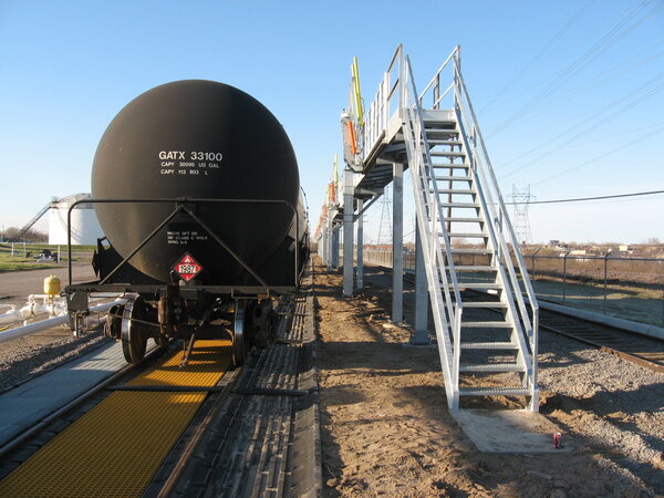 Railcar & Tanker Car Fall Protection Systems | Diversified Fall Protection