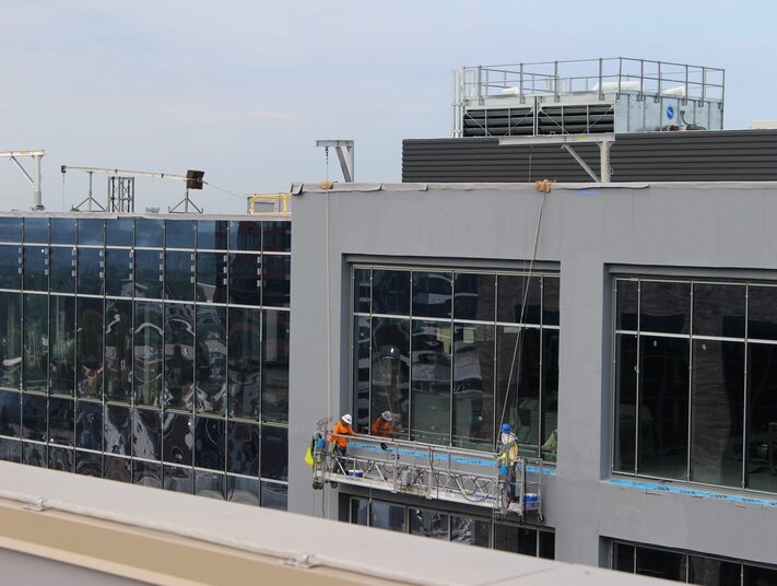 Window Washing Davits | Diversified Fall Protection