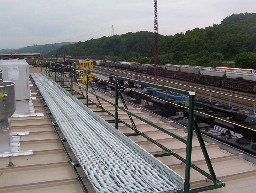 Rooftop Walkways & Crossovers | Diversified Fall Protection