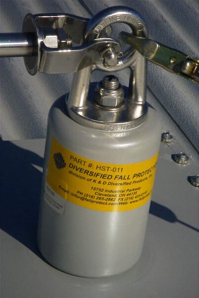 Rigid Post Single Point Anchor Fall Protection Systems