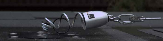 Tip Over Post Single Point Anchor Fall Protection Systems