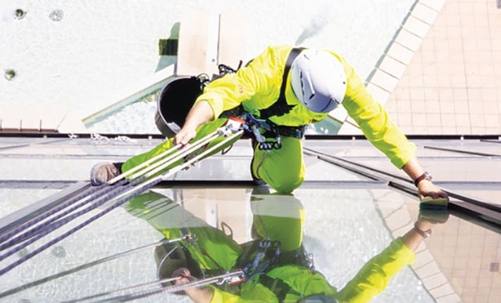 Window Washing Anchors | Suspended Access | Diversified Fall Protection